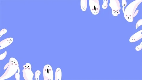 Halloween Ghost Border Stock Videos – Royalty-Free HD & 4K Videos | Pond5