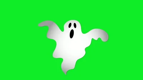 Halloween Ghost Green Screen | Stock Video | Pond5