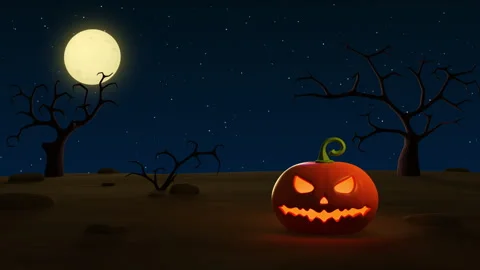Pumpkin Animated Background Stock Videos – Royalty-Free HD & 4K Videos ...