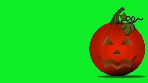 Green Screen Pumpkins Stock Video Footage | Royalty Free Green Screen ...
