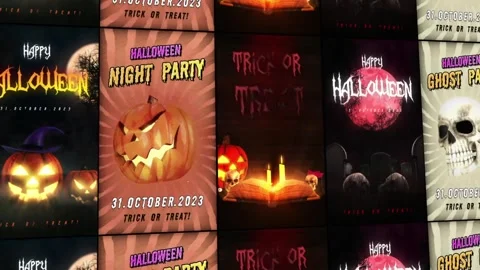 Halloween Spooky Stories Pack ~ After Effects #250456002