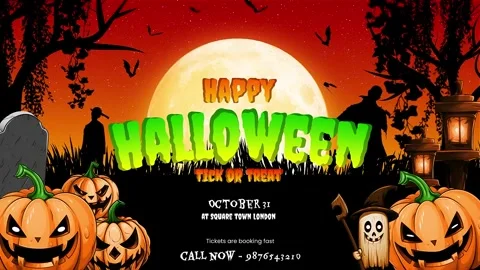 After Effects Template: Halloween Treat or Trick #251313334