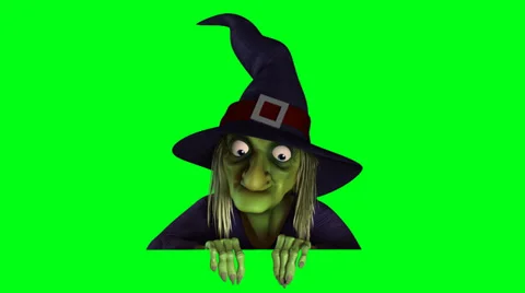 halloween witch animation | Stock Video | Pond5