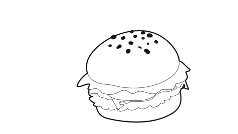 Hamburger icon animation | Stock Video | Pond5