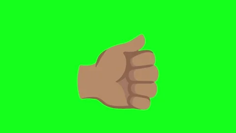 hand animation on green screen | Stock Video | Pond5