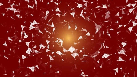 Hand Bell Falling Red Gradient Christma... | Stock Video | Pond5