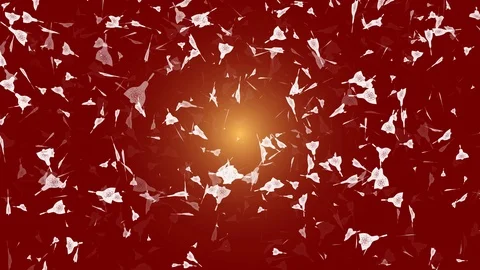 Hand Bell Falling Red Gradient Christma... | Stock Video | Pond5