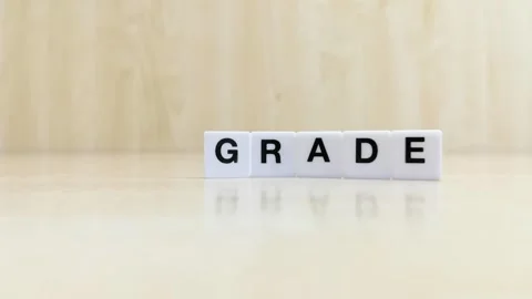 A hand changing the word degrade to upgr... | Stock Video | Pond5