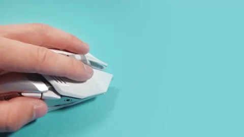 Hand Click Mouse Stock Footage ~ Royalty Free Stock Videos | Pond5