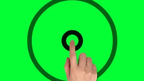 Push Button Green Screen Stock Video Footage | Royalty Free Push Button ...