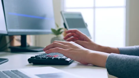 Computer Keyboard Stock Videos – Royalty-Free HD & 4K Videos