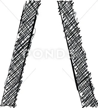 Hand draw font. vector illustration Illustration #35175576