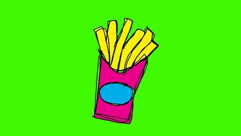 hand drawing symbol green screen with th... | Stock Video | Pond5