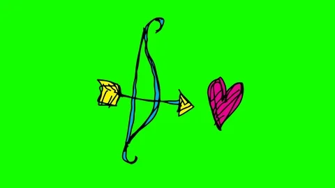 hand drawing symbol green screen with th... | Stock Video | Pond5