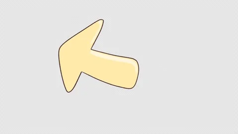 Hand drawn animated 2d cartoon moving ar... | Stock Video | Pond5