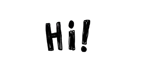 Hand drawn animation of word Hi!. Frame ... | Stock Video | Pond5