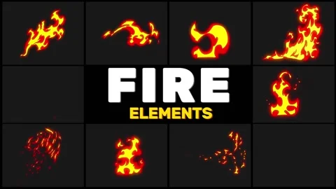 Hand Drawn Fire ~ After Effects Template #134598678 | Pond5