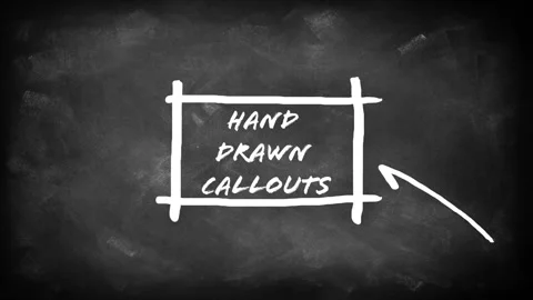 Hand Drawn Line Callouts ~ After Effects Project #231887261