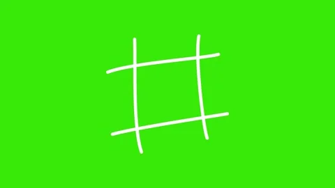 Hand-drawn LOOP Animation Elements on gr... | Stock Video | Pond5