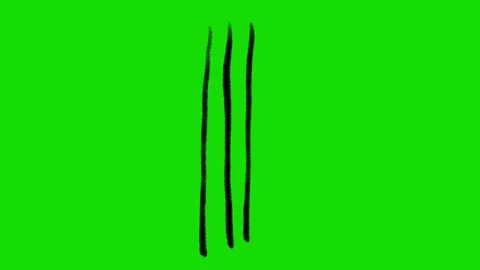 Hand Drawn Scribble Animation Green Scre... | Stock Video | Pond5