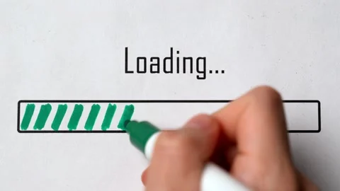 Loading Download Bar Stock Footage ~ Royalty Free Stock Videos | Pond5