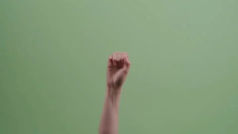 Hand Gives the Flip Off Signal in Front ... | Stock Video | Pond5
