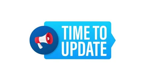 Hand Holding Megaphone with Time to upda... | Stock Video | Pond5