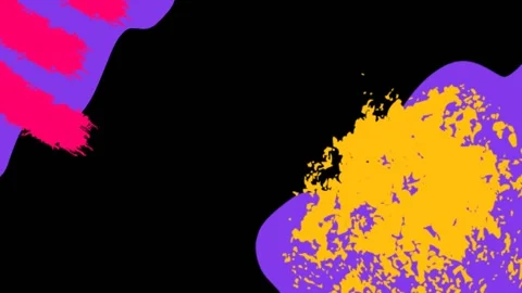 Hand painted abstract animated backgroun... | Stock Video | Pond5