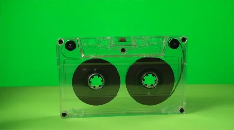 Hand Pulling Out Tape From A Vintage Aud... | Stock Video | Pond5