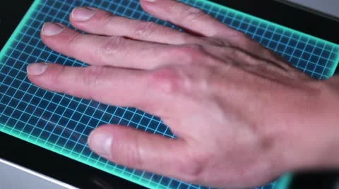 Hand Scanner Stock Footage ~ Royalty Free Stock Videos | Pond5
