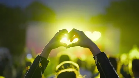 Concert Hand Sign Stock Videos – Royalty-Free HD & 4K Videos