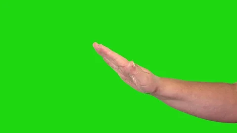 hand sign calm down of female hand | Stock Video | Pond5