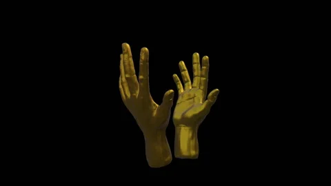 hand sign fingers motion loop animation | Stock Video | Pond5
