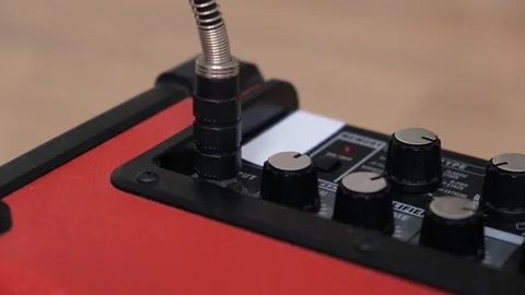 Plugging In Guitar Stock Video Footage | Royalty Free Plugging In ...