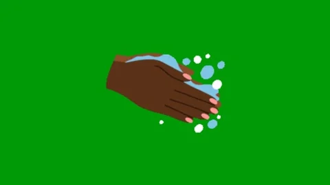 hand washing animation | Stock Video | Pond5