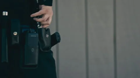 Handcuffs From Belt Stock Video Footage | Royalty Free Handcuffs From ...