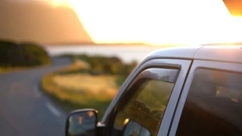 Woman Getting Out Of Car Stock Videos – Royalty-Free HD & 4K Videos