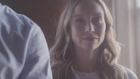 Handheld shot of young adult caucasian w... | Stock Video | Pond5