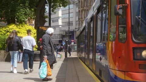 People Up Person Elderly A Stop Walking From Stock Footage ~ Royalty ...