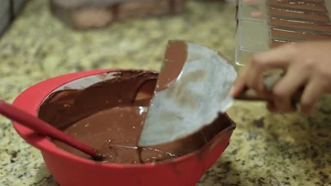 handmade chocolate factory, chocolate ba... | Stock Video | Pond5