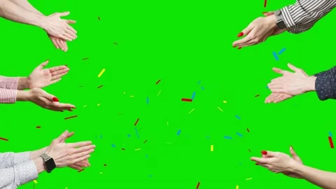 Green Screen Clapping Stock Video Footage | Royalty Free Green Screen ...