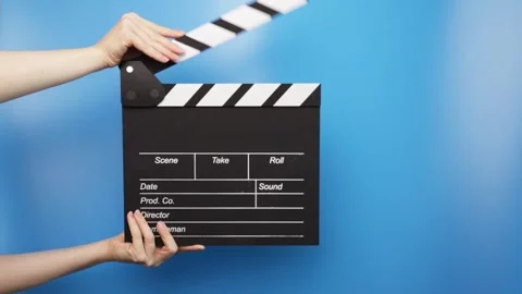 Clap Board Stock Footage ~ Royalty Free Stock Videos | Pond5