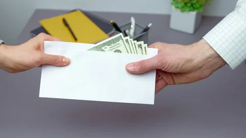 Handing Cash Stock Footage ~ Royalty Free Stock Videos | Pond5