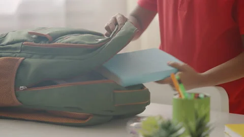 Kid Backpack Stock Video Footage | Royalty Free Kid Backpack Videos | Pond5