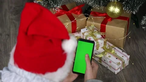 Background Christmas Phone Stock Videos – Royalty-Free HD & 4K Videos