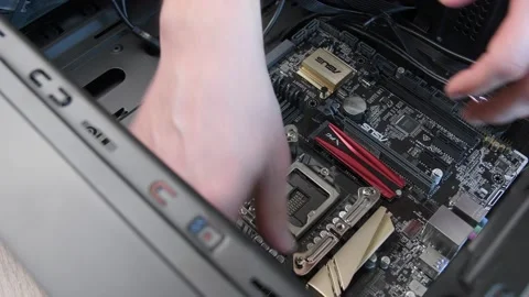 Gaming Motherboard Stock Footage ~ Royalty Free Stock Videos | Pond5