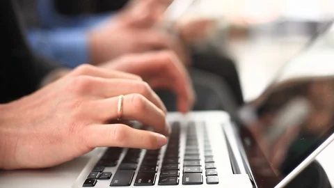 Touch Typing Stock Video Footage | Royalty Free Touch Typing Videos | Pond5