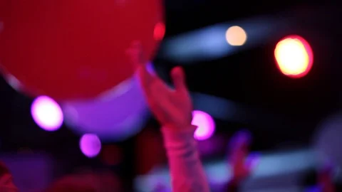 Hands waving in the air as people dance ... | Stock Video | Pond5