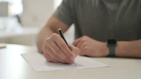 Hands Writing Stock Video Footage | Royalty Free Hands Writing Videos ...