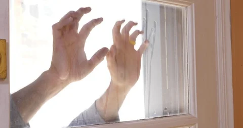 Zombie Hand Window Stock Videos – Royalty-Free HD & 4K Videos